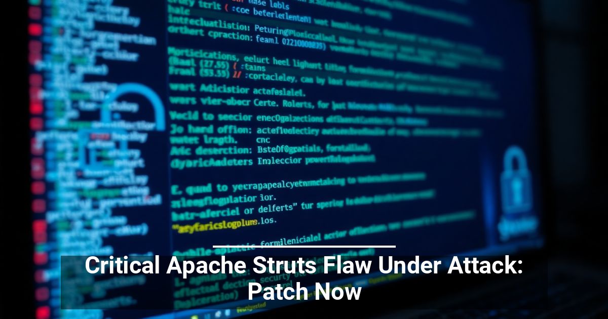 Critical Apache Struts Flaw Under Attack: Patch Now | TS Conard, Inc ... Critical Apache Struts Flaw Under Attack: Patch Now | TS Conard, Inc ...